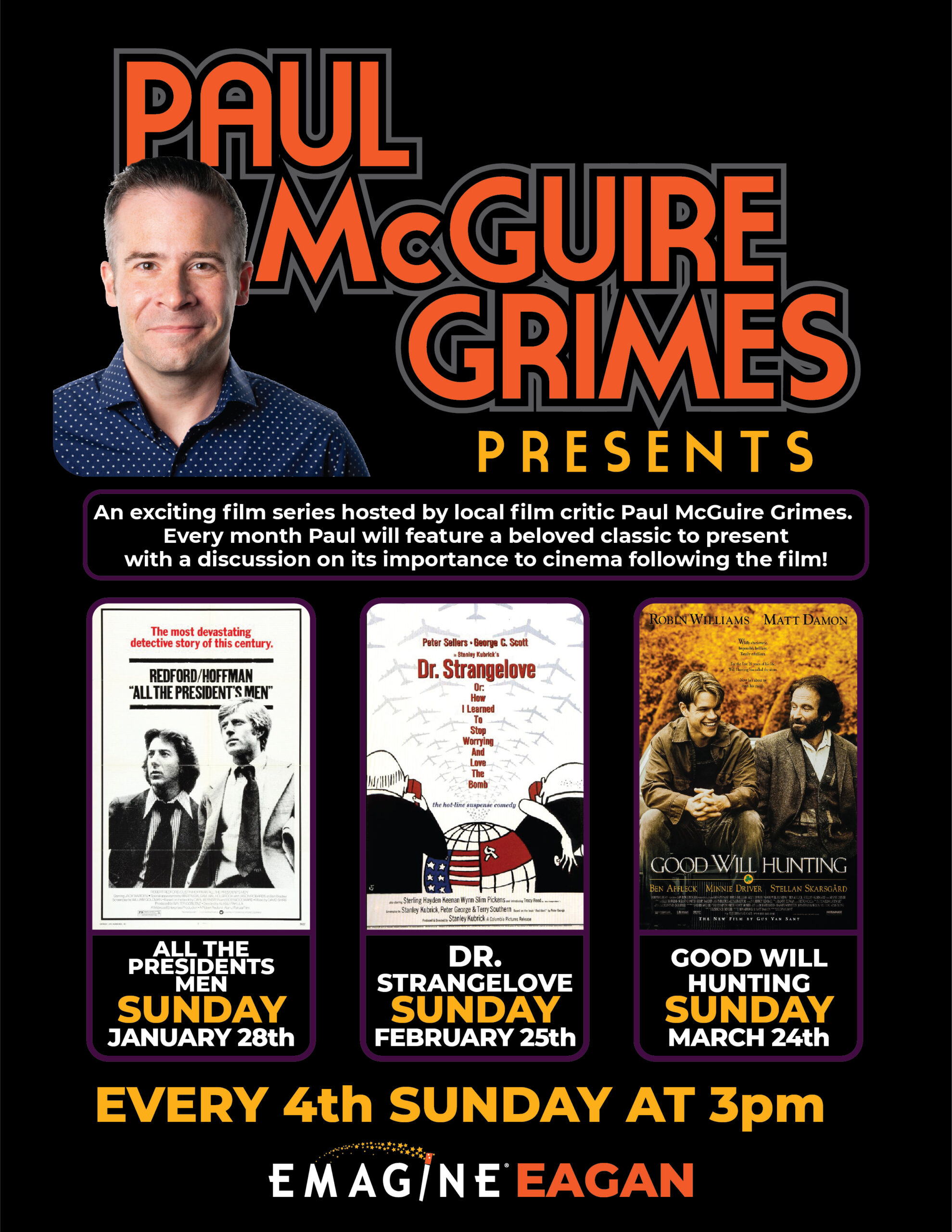 Paul McGuire Grimes Presents: DR. STRANGELOVE – Paul's Trip to the Movies
