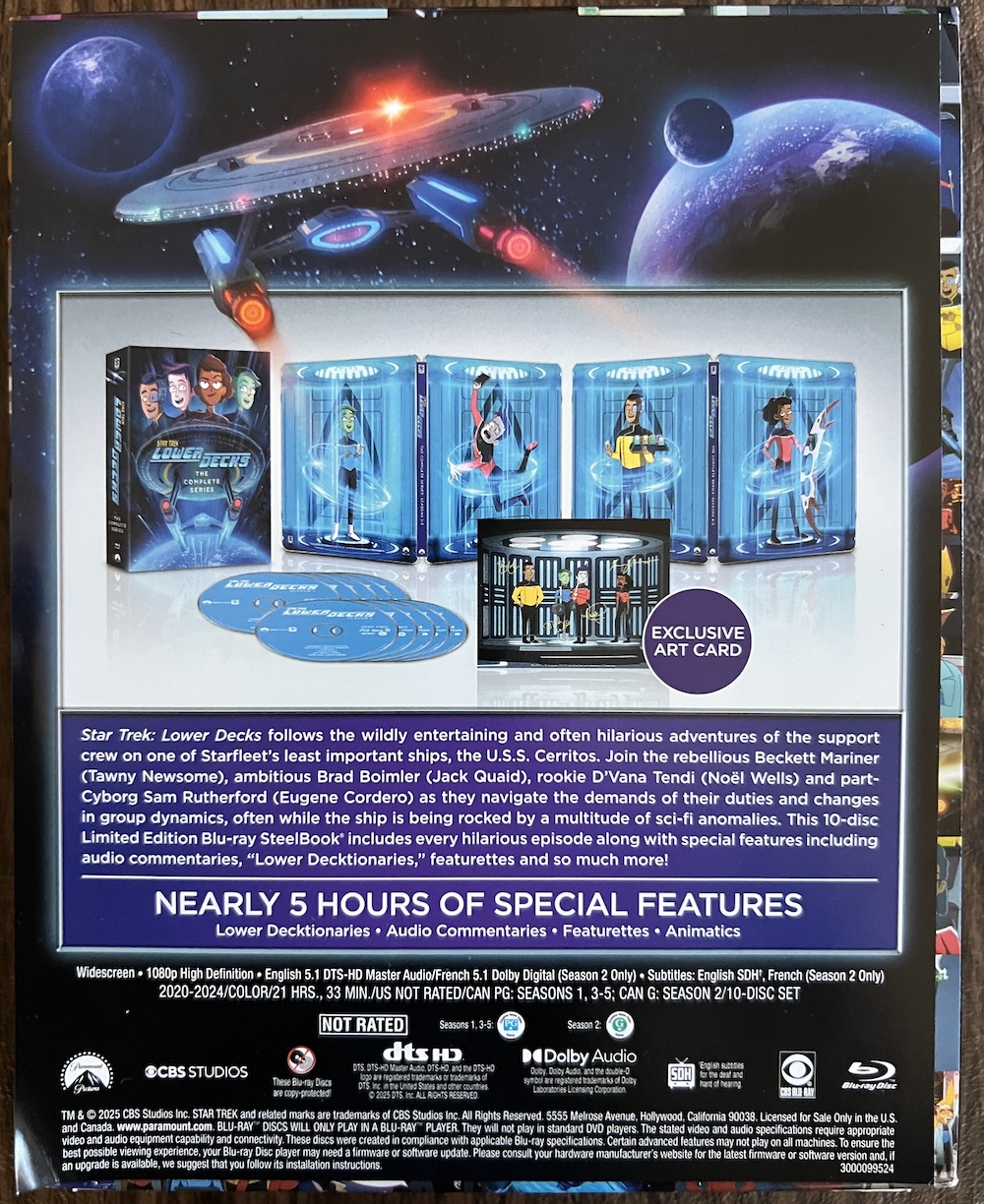 New on Blu-Ray and DVD: STAR TREK: LOWER DECKS – THE COMPLETE SERIES ...