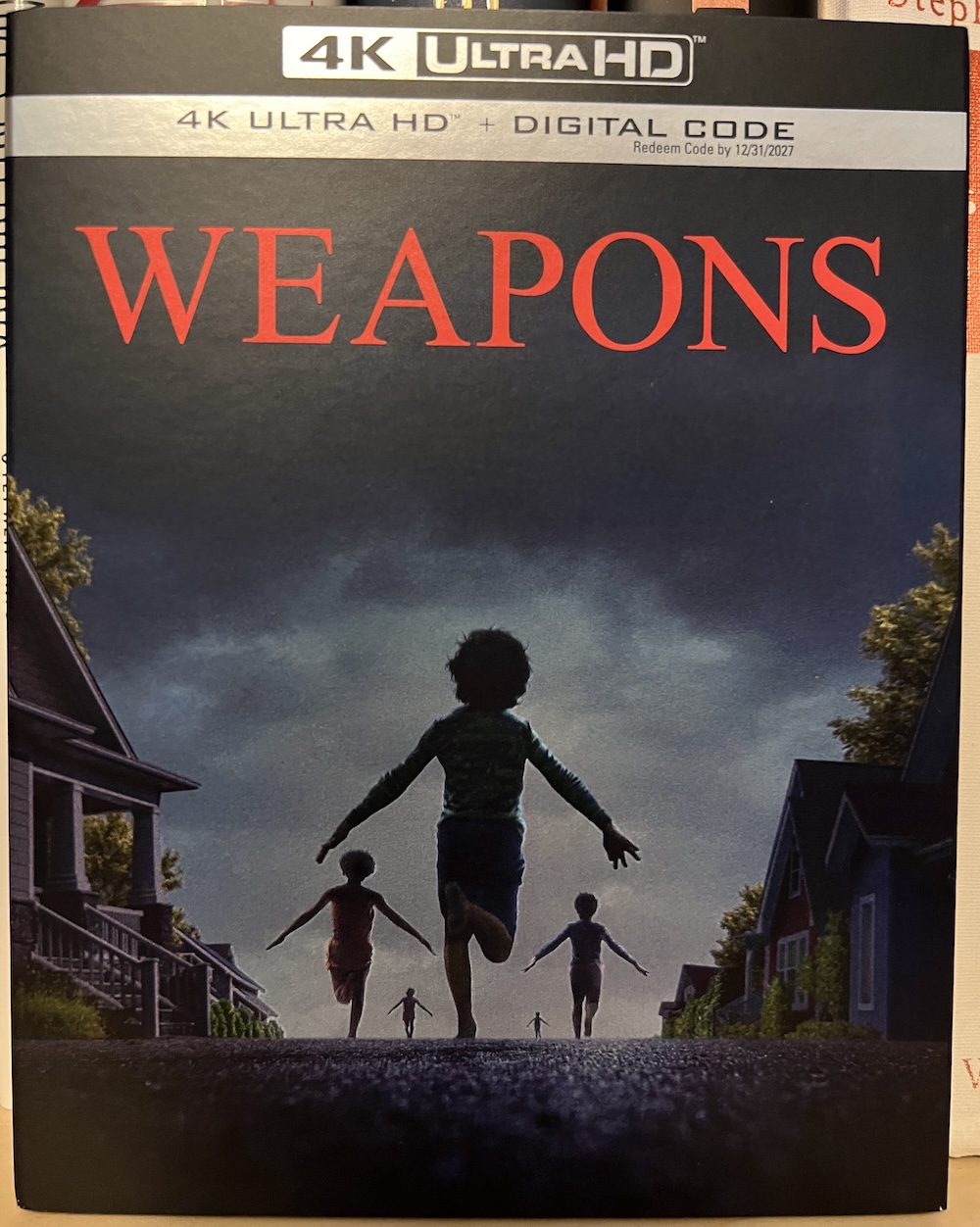 New on 4K and Digital: WEAPONS – Paul's Trip to the Movies